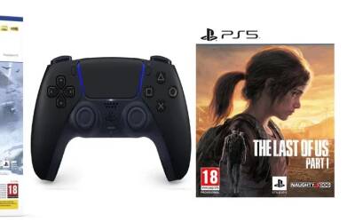 Promocja na PS5 + czarny DualSense + GoW Ragnarok TLOU Part 1 - za 2999 zł (rabat 400 zł ...