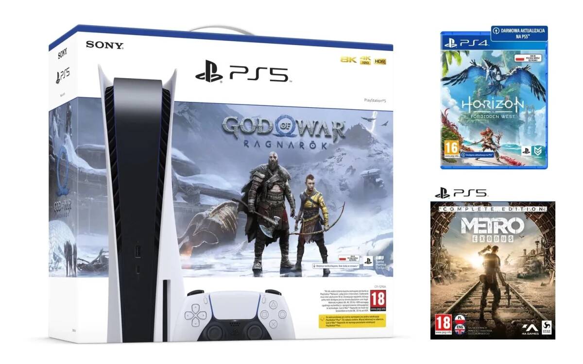 Konsola PS5 Digital z God of War Ragnarok + dodatkowy pad za 2998 zł. Najlepsze oferty na sprzęt ...