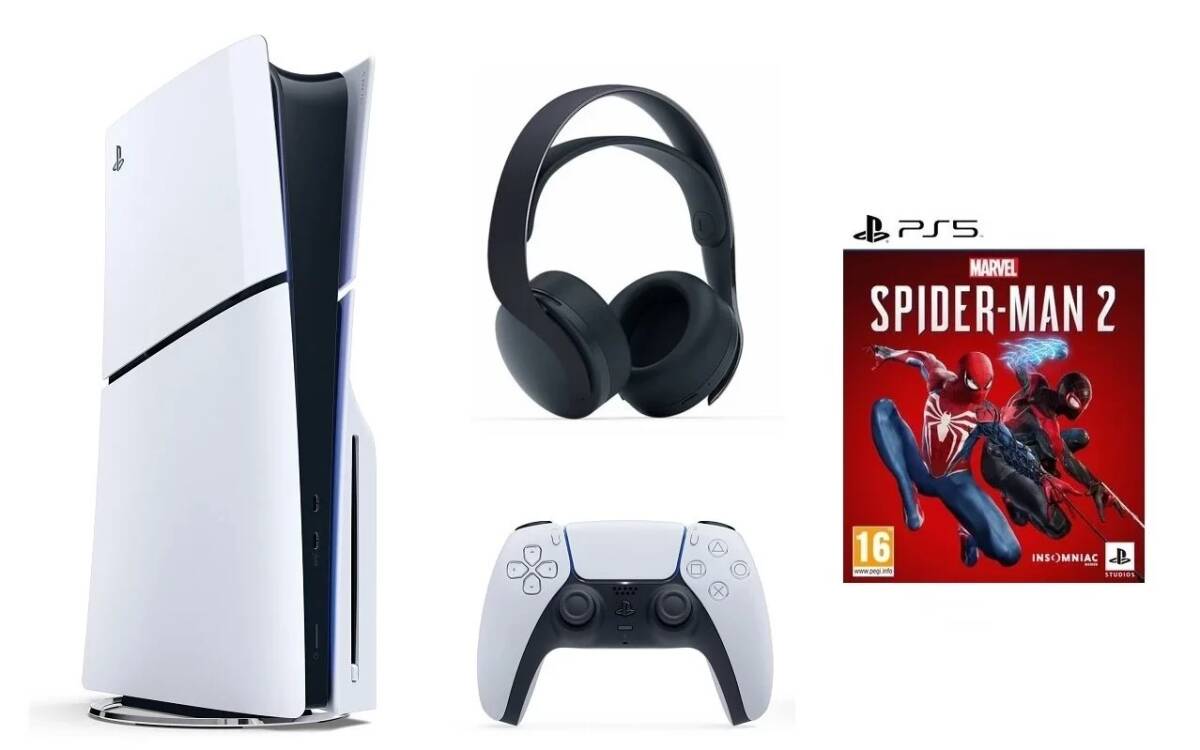 Promocja na PS5 Slim + Spider-Man 2 - za 2849 zł / dodatkowo ze słuchawkami Pulse 3D za 2999 zł ...